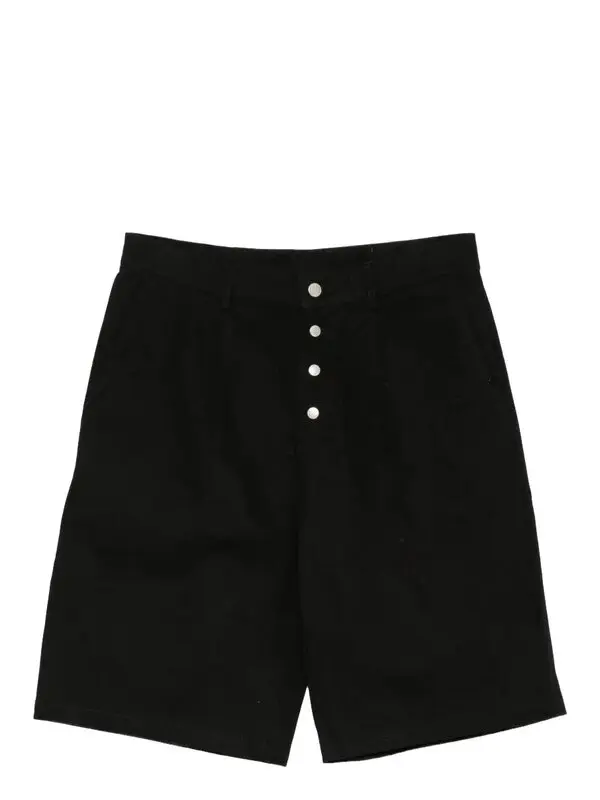 CARRER Marty Button-fastening Shorts - Black