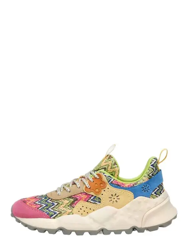 FLOWER MOUNTAIN Kotetsu Lace-up Sneakers - Pink