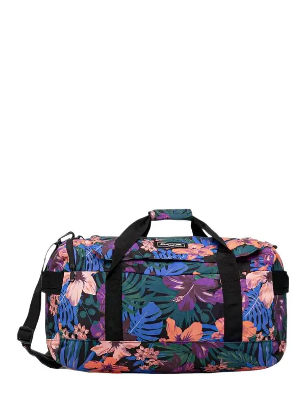 DAKINE Floral Print Duffle Bag - Black