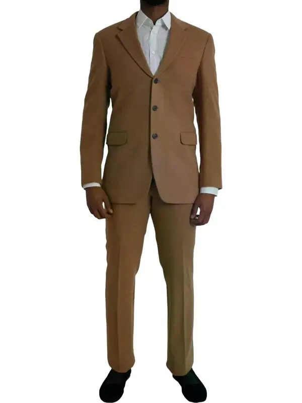 Prada Single-breasted Wool Suit - Brown