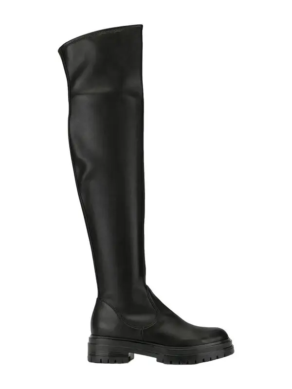 GIANVITO ROSSI Thigh High Boots - Black