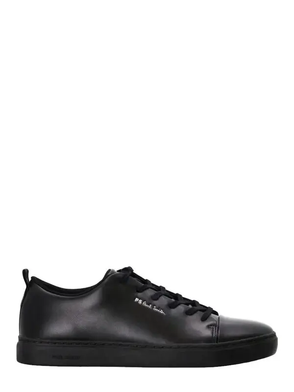 Paul Smith Lee Leather Lace-up Sneakers - Black