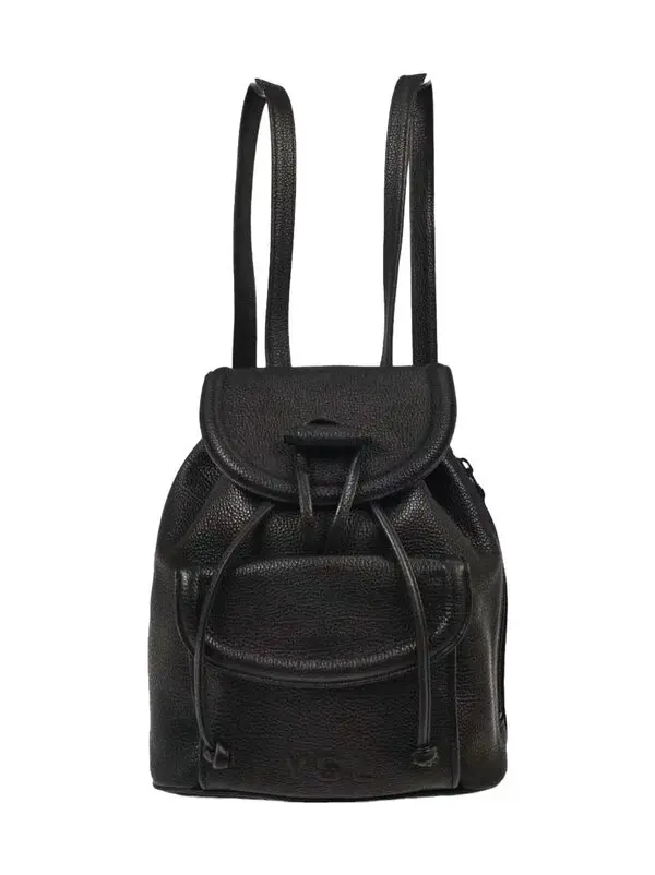 Saint Laurent Leather Backpack - Black