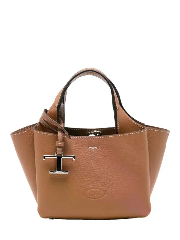 TOD'S Micro T Timeless Tote Bag - Brown