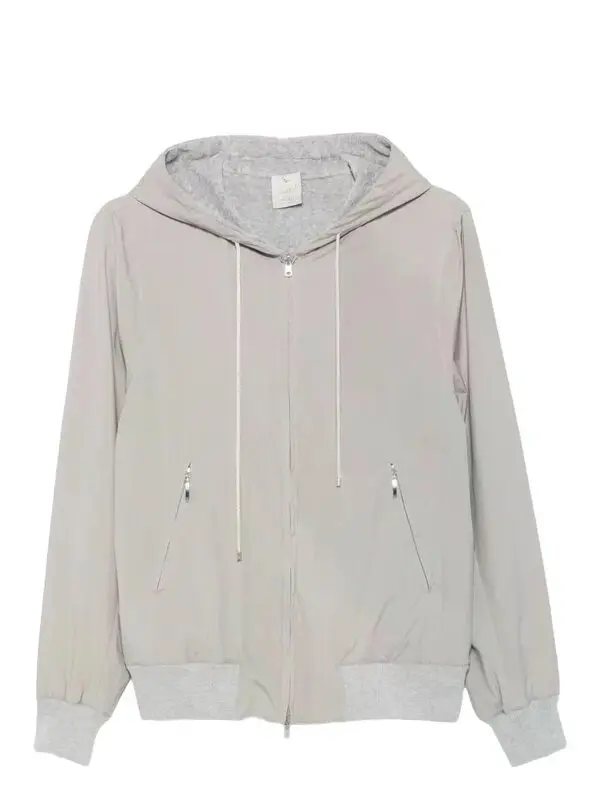 GRAN SASSO Reversible Hooded Jacket - Grey