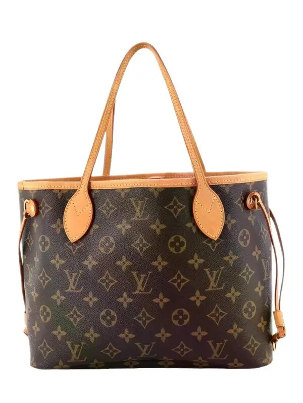 LOUIS VUITTON Monogram Canvas Tote Bag - Brown