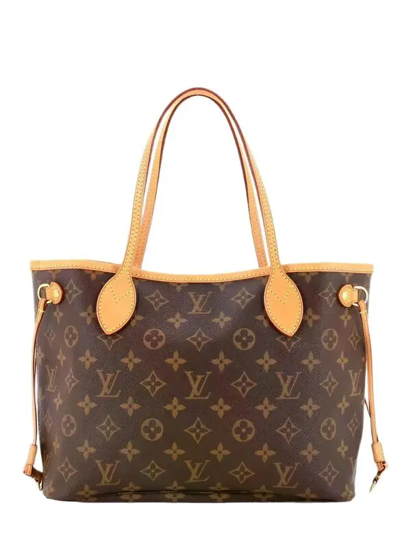 LOUIS VUITTON Monogram Canvas Pm Tote Bag - Brown