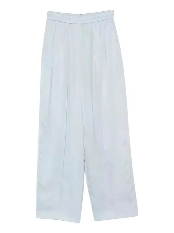 Fabiana Filippi Elasticated Waistband Trousers - Blue