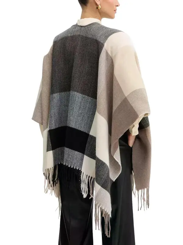 MORGAN Fringed Cardigan - Neutrals