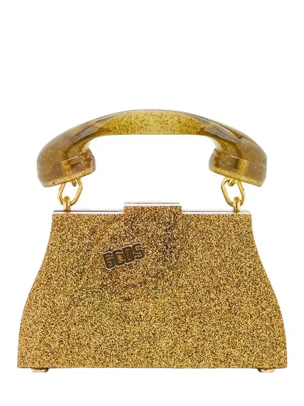Gcds Call Me Comma Mini Bag - Gold