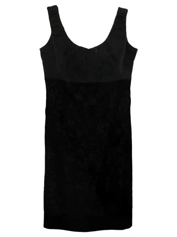 LOUIS VUITTON Lace Corset Dress - Black