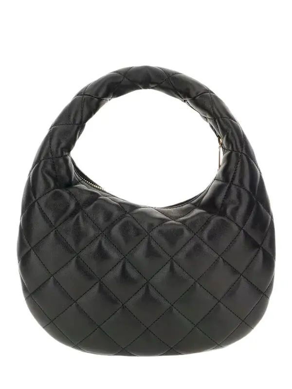 Saint Laurent Quilted Leather Shoulder Bag - Black