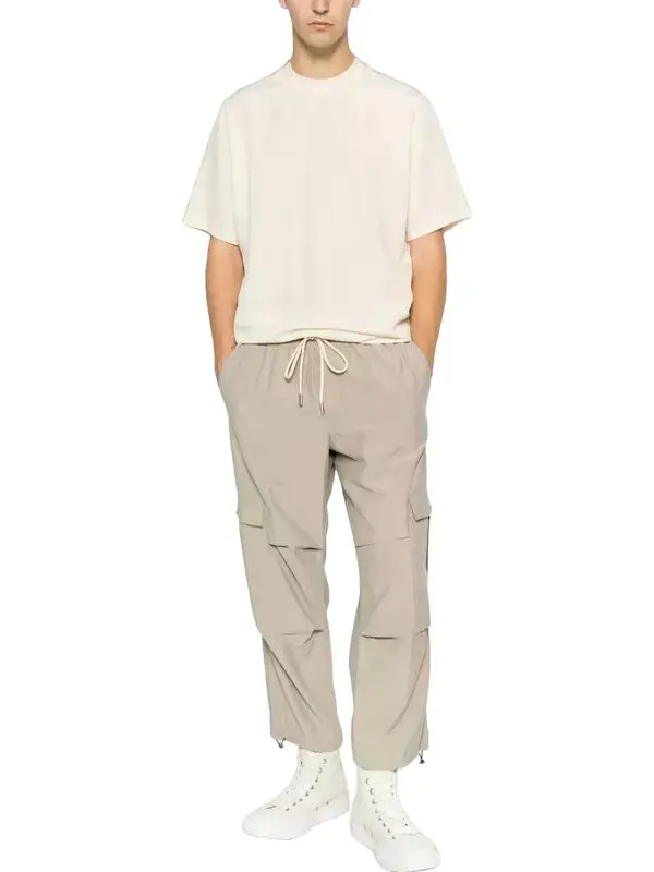 YES LONDON Crew-neck T-shirt - Neutrals
