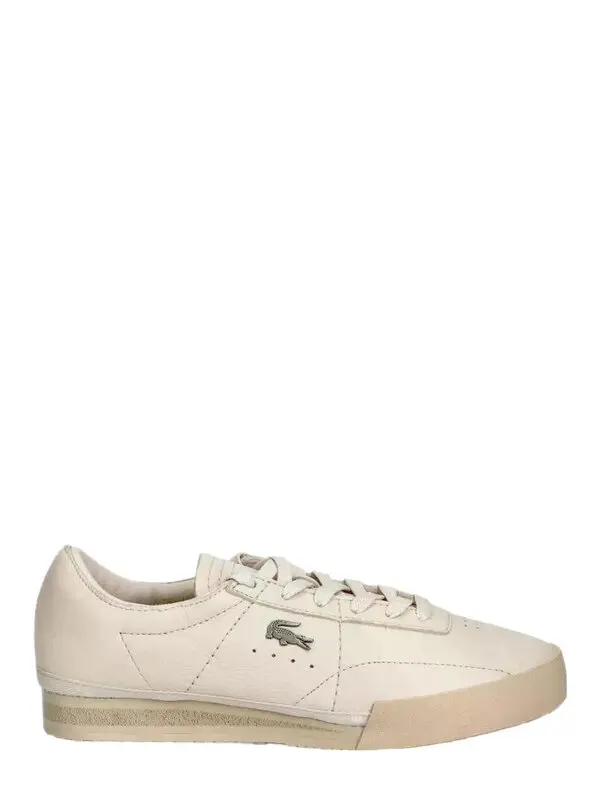 Lacoste Aura Leather Sneakers - Neutrals