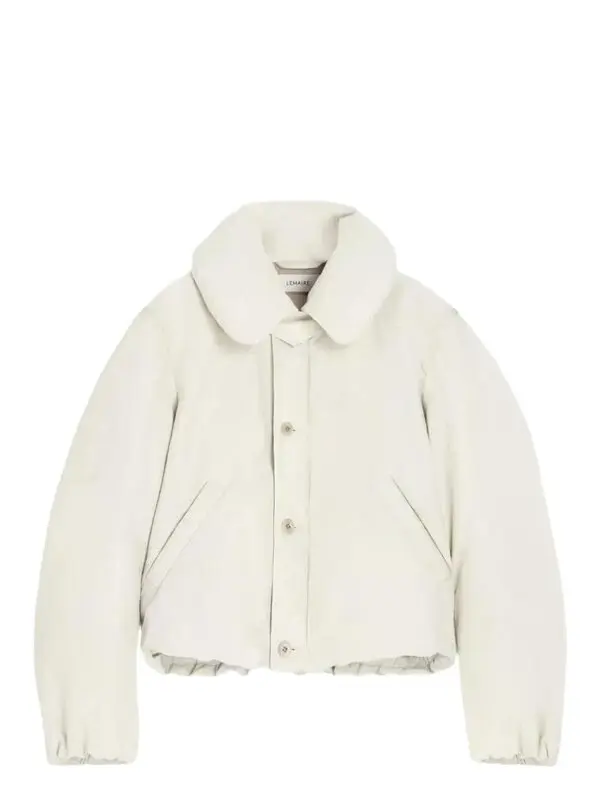 LEMAIRE Button-up Padded Jacket - Neutrals