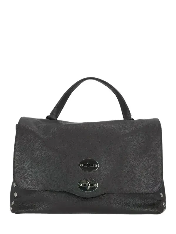 ZANELLATO Medium Postina Shoulder Bag - Black
