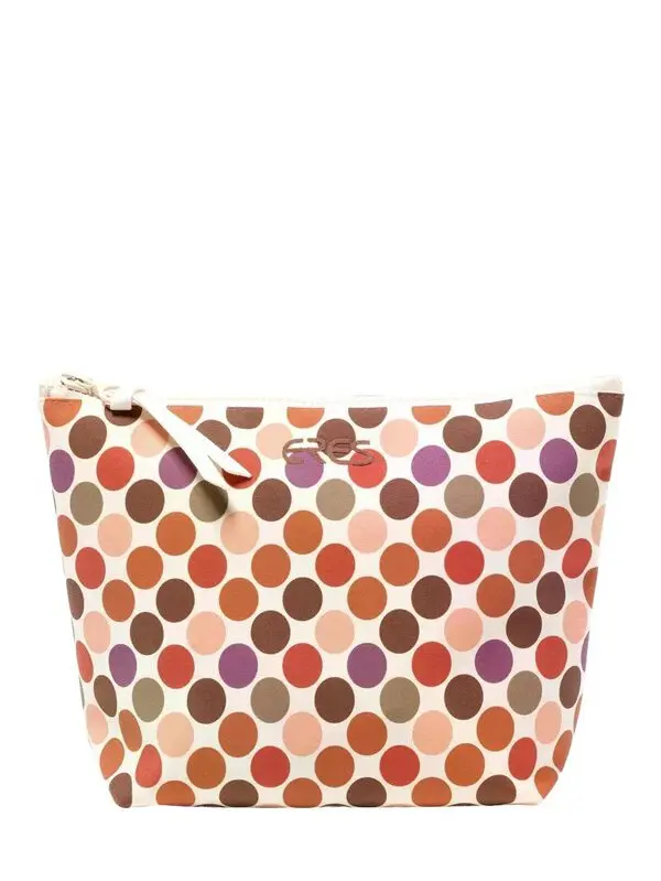ERES Polka-dot Pouch - Neutrals