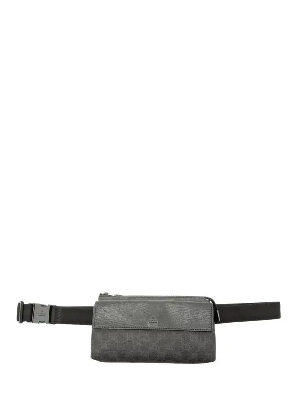 Gucci Gg Supreme Belt Bag - Black