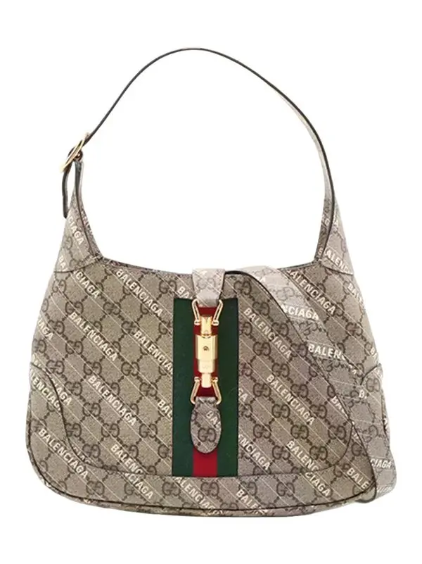 Gucci Balenciaga X Jackie 1961 Crossbody Bag - Neutrals