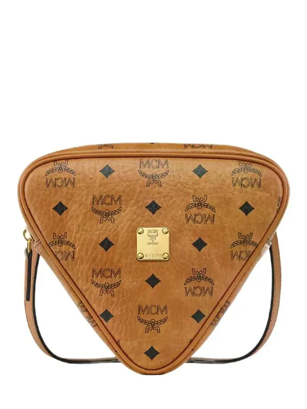 Mcm Tambourine Shoulder Bag - Brown
