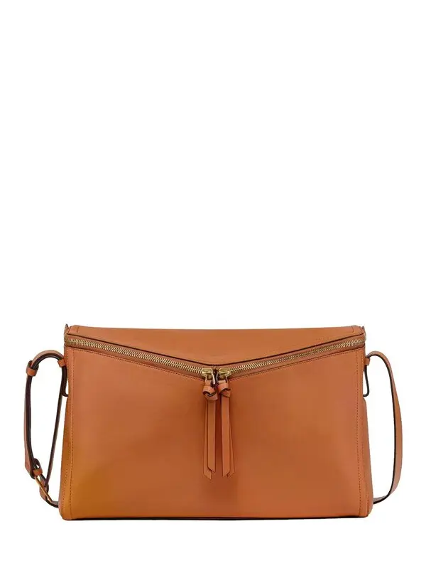 Mcm Diamant Shoulder Bag - Orange