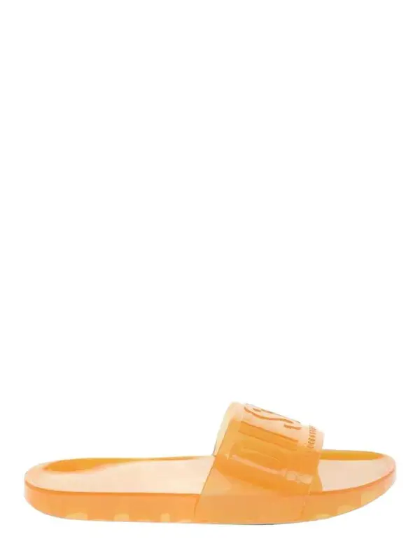 DIESEL® Embossed Logo Slides - Orange