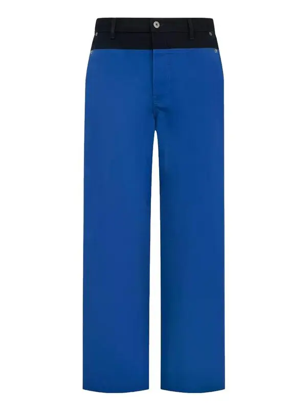 Loewe Contrast Waistband Trousers - Blue