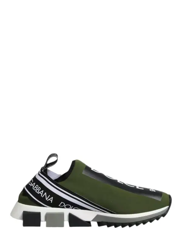 Dolce & Gabbana Sorrento Slip-on Sneakers - Green