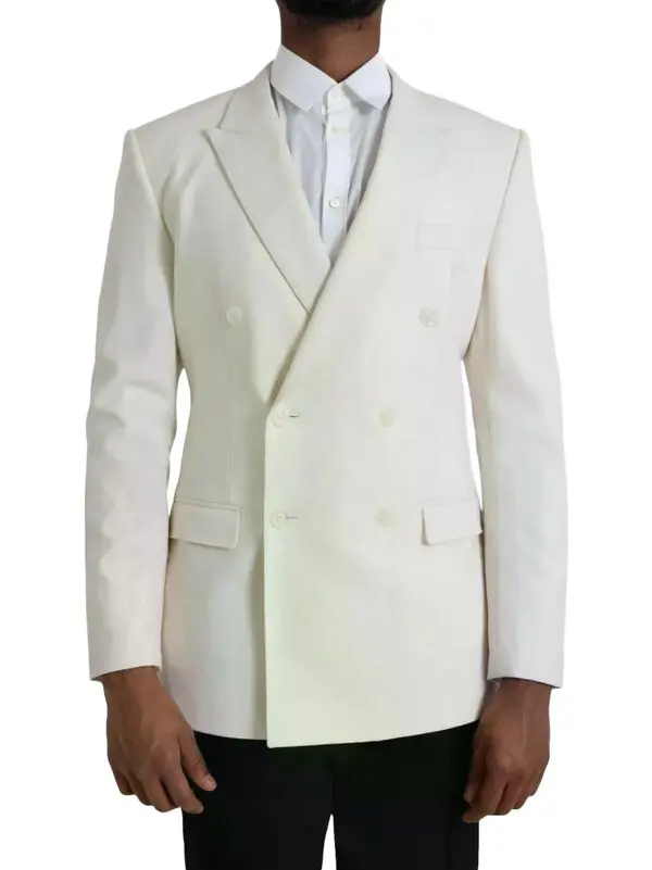 Dolce & Gabbana Martini Double-breasted Blazer - Neutrals