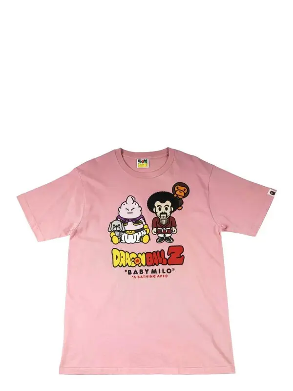 A BATHING APE X Dragon Ball Z Majin Buu Baby Milo T-shirt - Pink