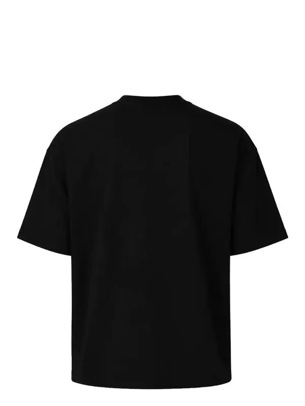Dolce & Gabbana Logo-print Crew-neck T-shirt - Black