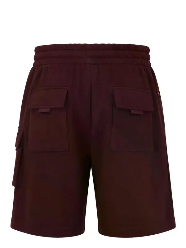 Dolce & Gabbana Logo Print Cargo Shorts - Brown