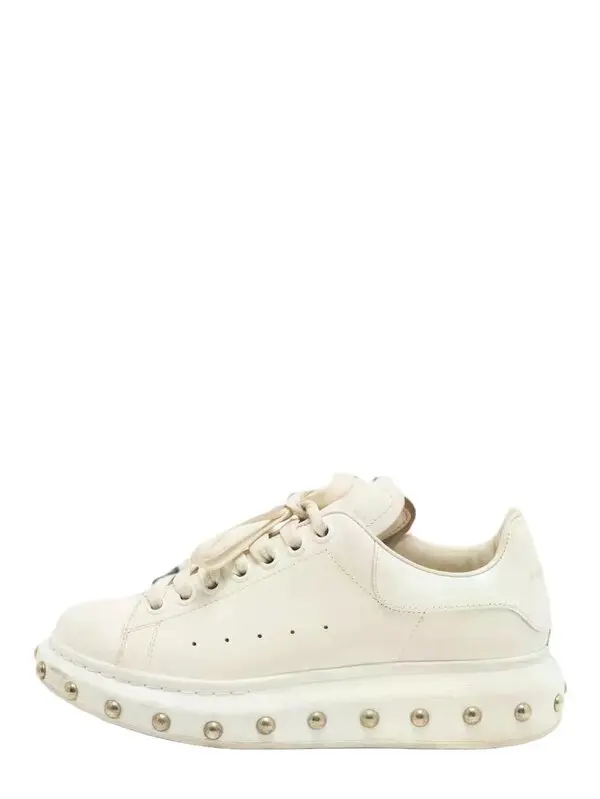 Alexander McQueen Oversized Studded Sneakers - White