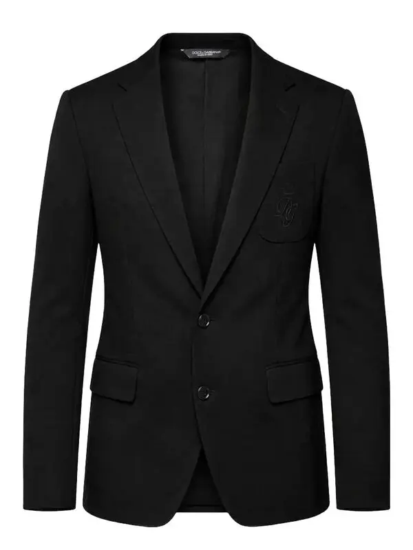 Dolce & Gabbana Single-breasted Blazer - Black