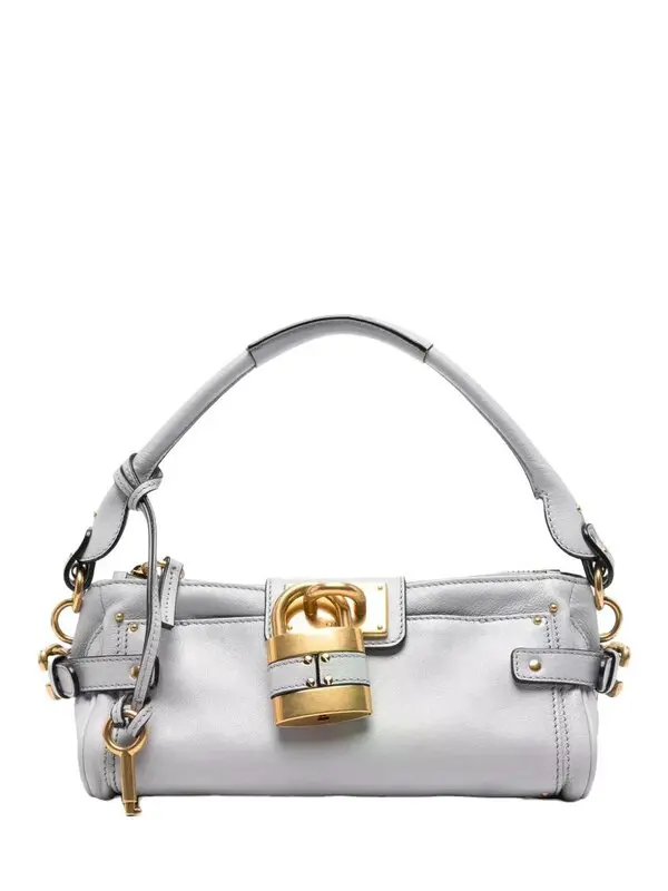 Chloé Small Paddington Shoulder Bag - Grey