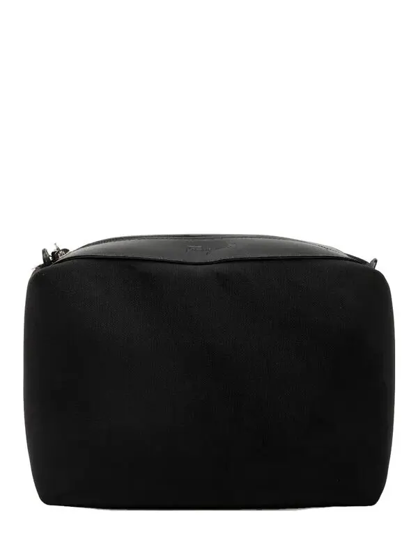 FERRAGAMO Canvas Travel Pouch - Black