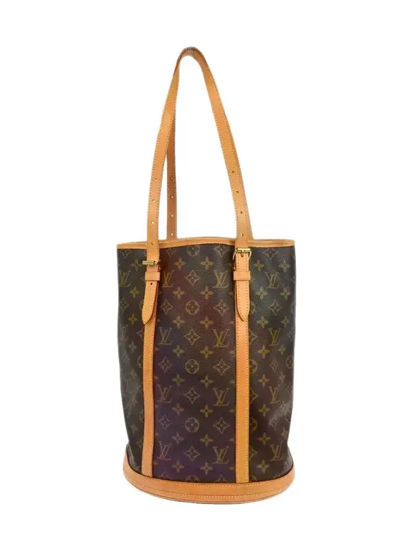 LOUIS VUITTON Monogram Bucket Bag - Brown