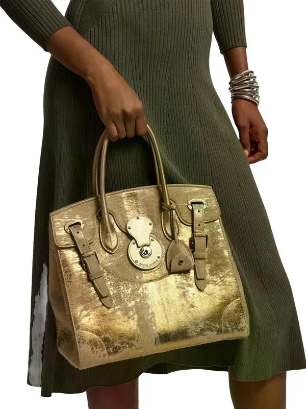 Ralph Lauren Ricky Tote Bag - Gold