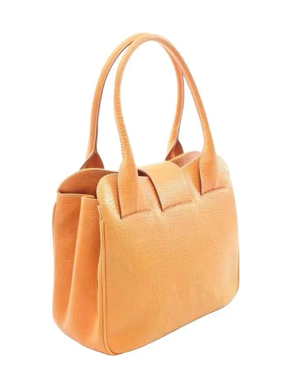 Loewe Barcelona Leather Tote Bag - Neutrals