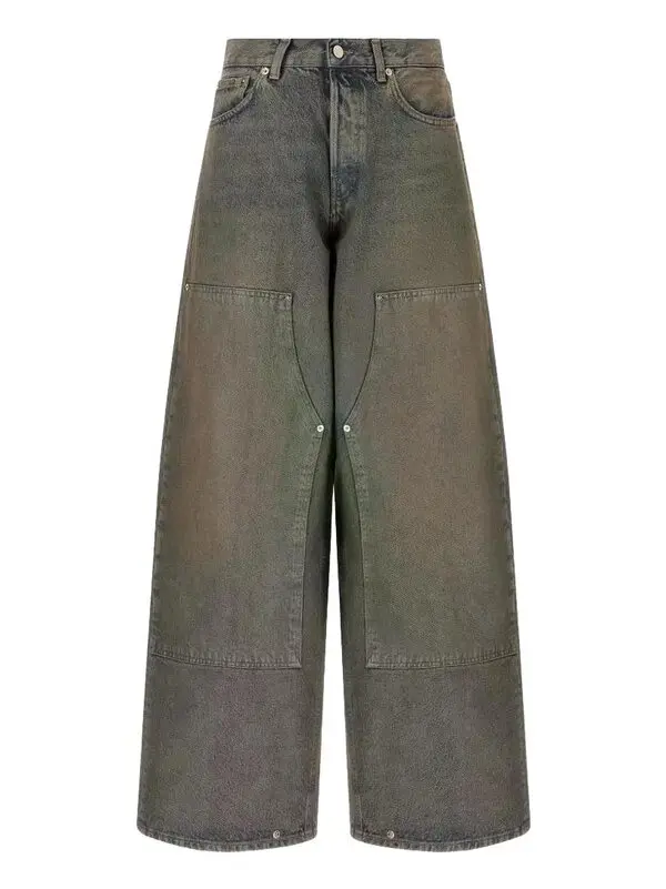 HAIKURE Legacy Reinforced-panel Jeans - Grey