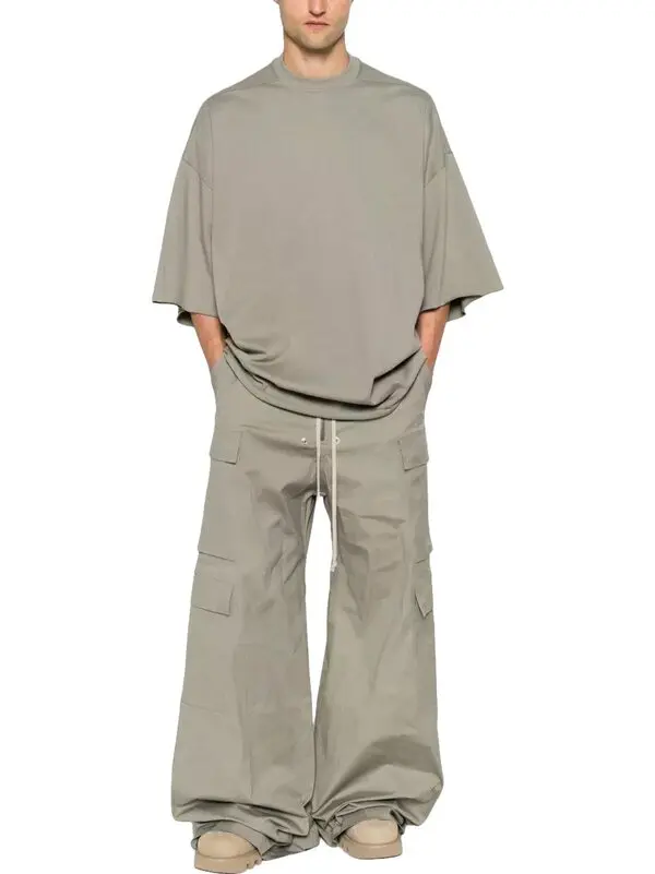 Rick Owens Raw-edge T-shirt - Grey