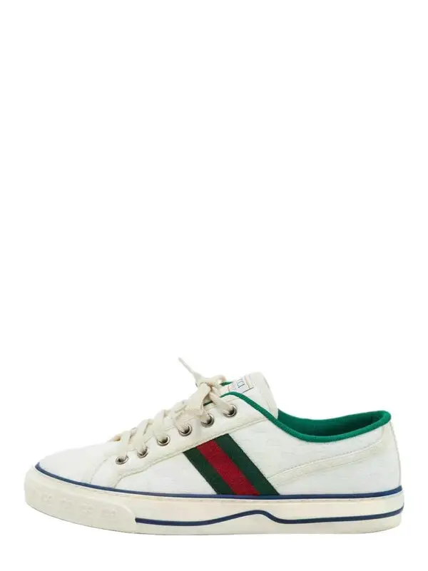 Gucci Tennis 1977 Mini Gg Canvas Sneakers - Neutrals
