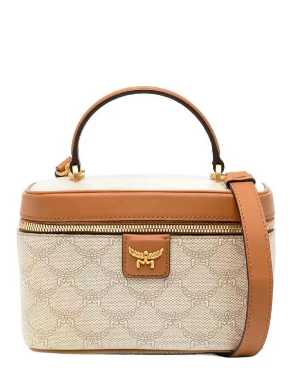 Mcm Small Himmel Vanity Bag - Brown