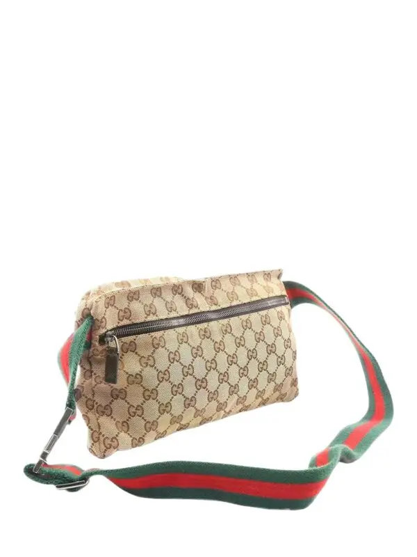 Gucci 2000s Gg Canvas Body Bag - Neutrals