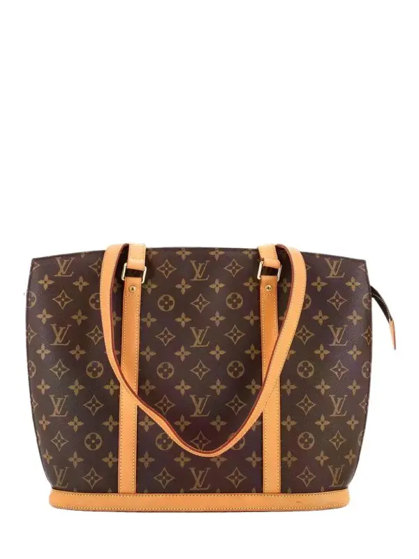 LOUIS VUITTON Babylone Handbag Monogram Canvas Tote Bag - Brown