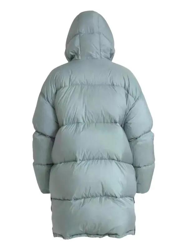 Dolce & Gabbana Quilted Hooded Coat - Blue