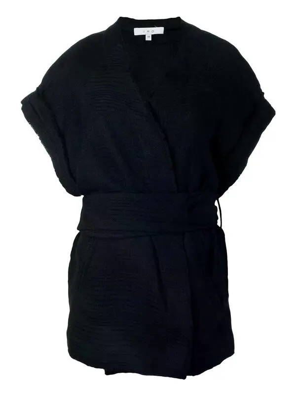 IRO PARIS Hazela Gilet Jacket - Black