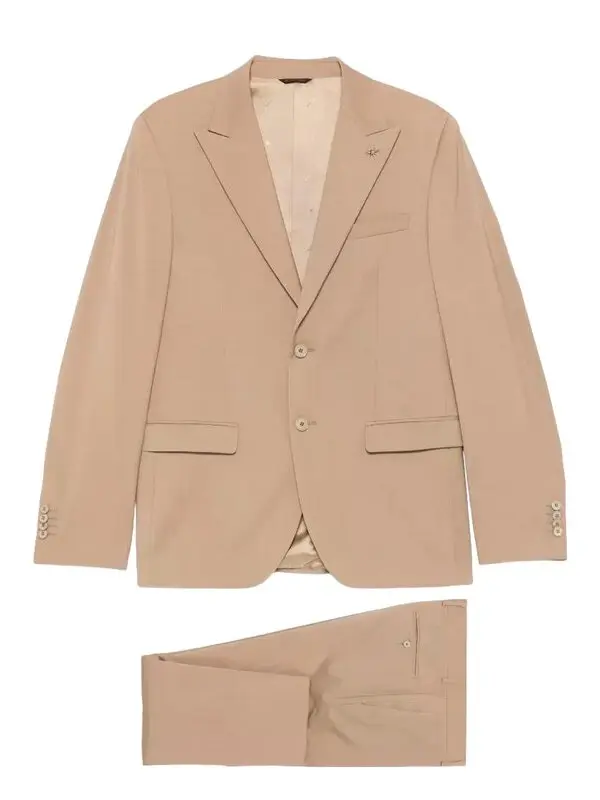 MANUEL RITZ Peak-lapels Suit - Neutrals