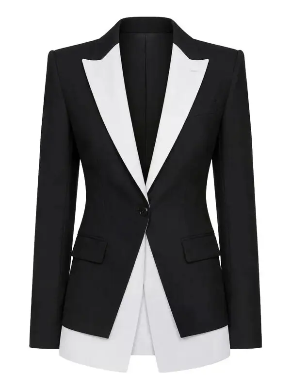 Dolce & Gabbana Single-breasted Dress Blazer - Black