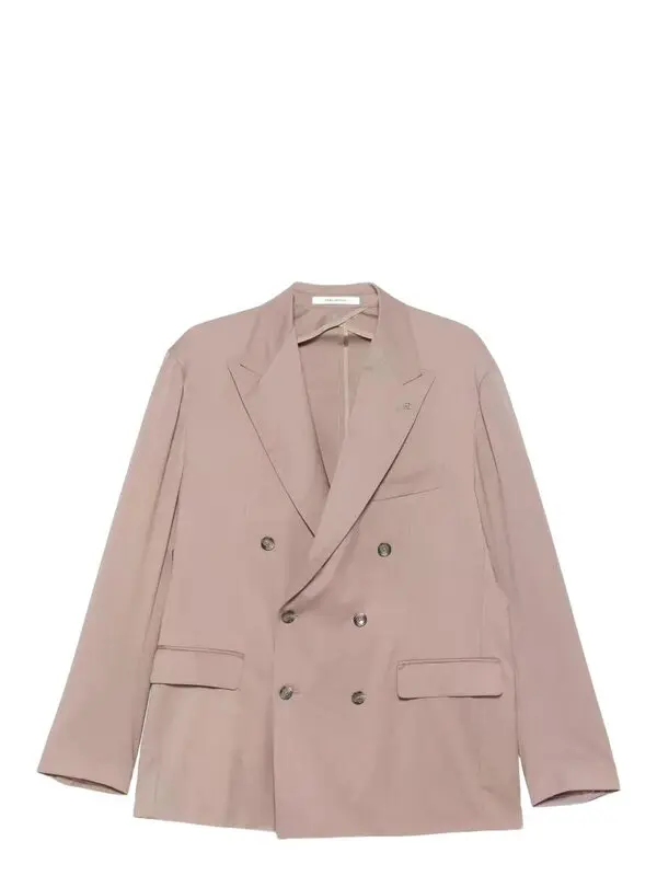 Tagliatore Double-breasted Peak-lapels Blazer - Neutrals
